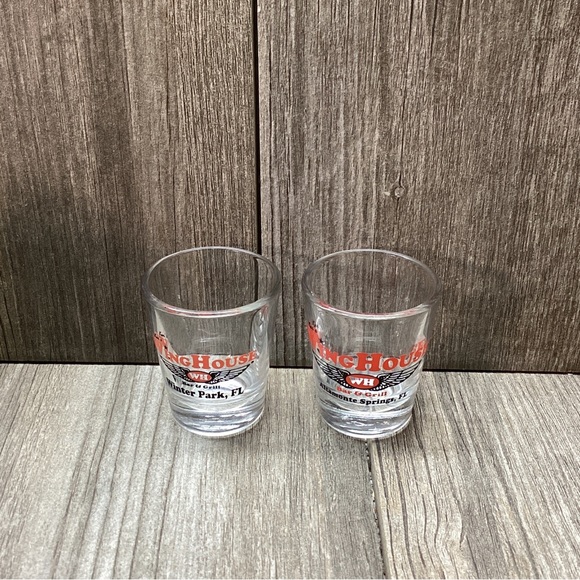 wing house | Kitchen | Wing House Bar Grill Restaurant Shot Glasses ...
